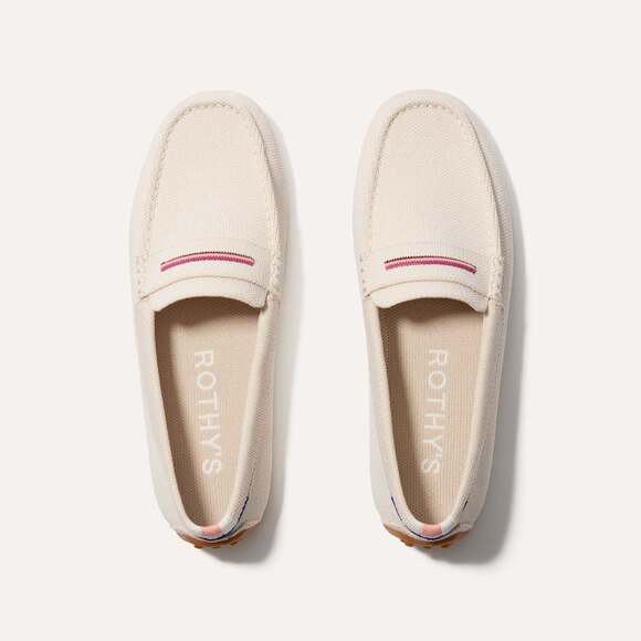 Rothy's | Shoes | New Rothys The Driver Cream Puff Size 85 Penny Loafer ...